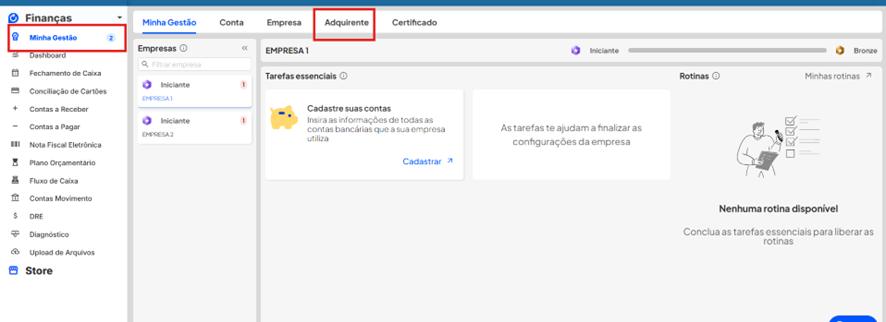 Credenciando no Minha Gestão os Vouchers (Ticket, VR, Sodexo, Alelo e ...